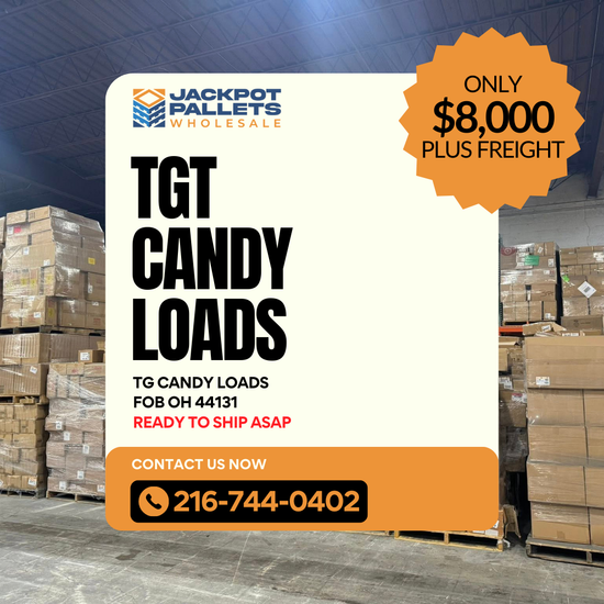 TG CANDY LOADS – Jackpot Pallets Wholesale